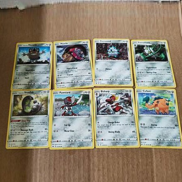 Nintendo | Toys | Pokemon Sword And Shield Steel Cards | Poshmark